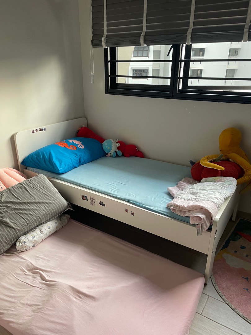 IKEA extendable bed, Babies & Kids, Baby Nursery & Kids Furniture ...