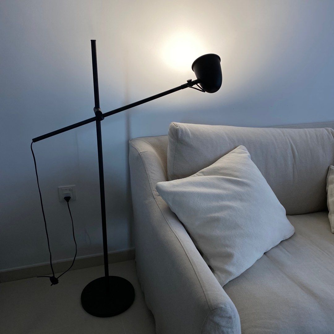 IKEA SKURUP Floor Lamp, Furniture & Home Living, Lighting & Fans ...