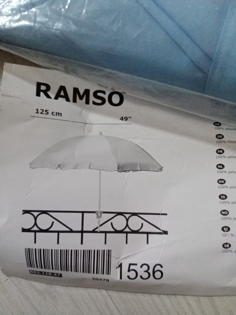 IKEA RAMSO Umbrella, Hobbies & Toys, Travel, Umbrellas on Carousell