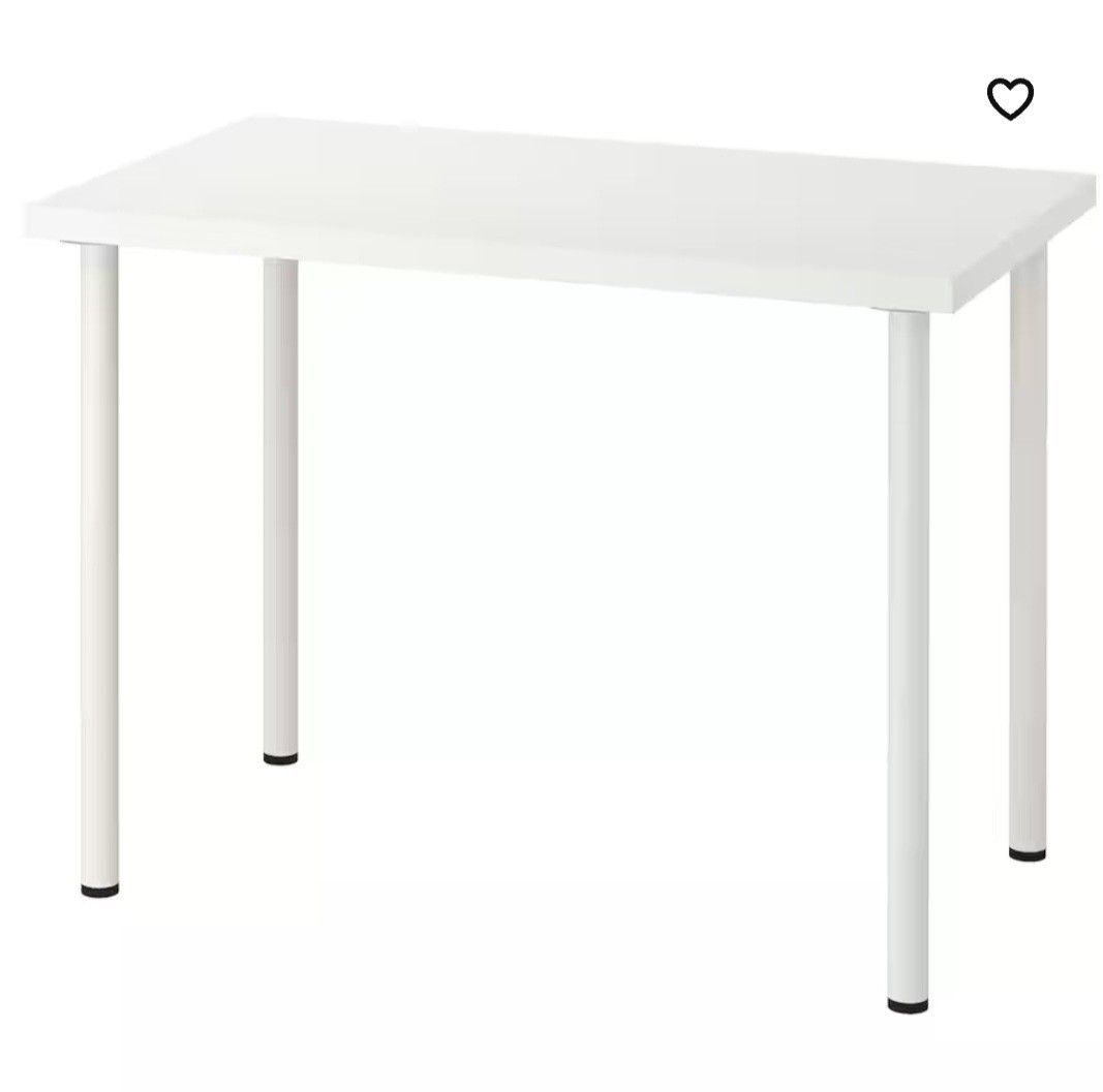 Ikea White Table, Furniture & Home Living, Furniture, Tables & Sets on ...