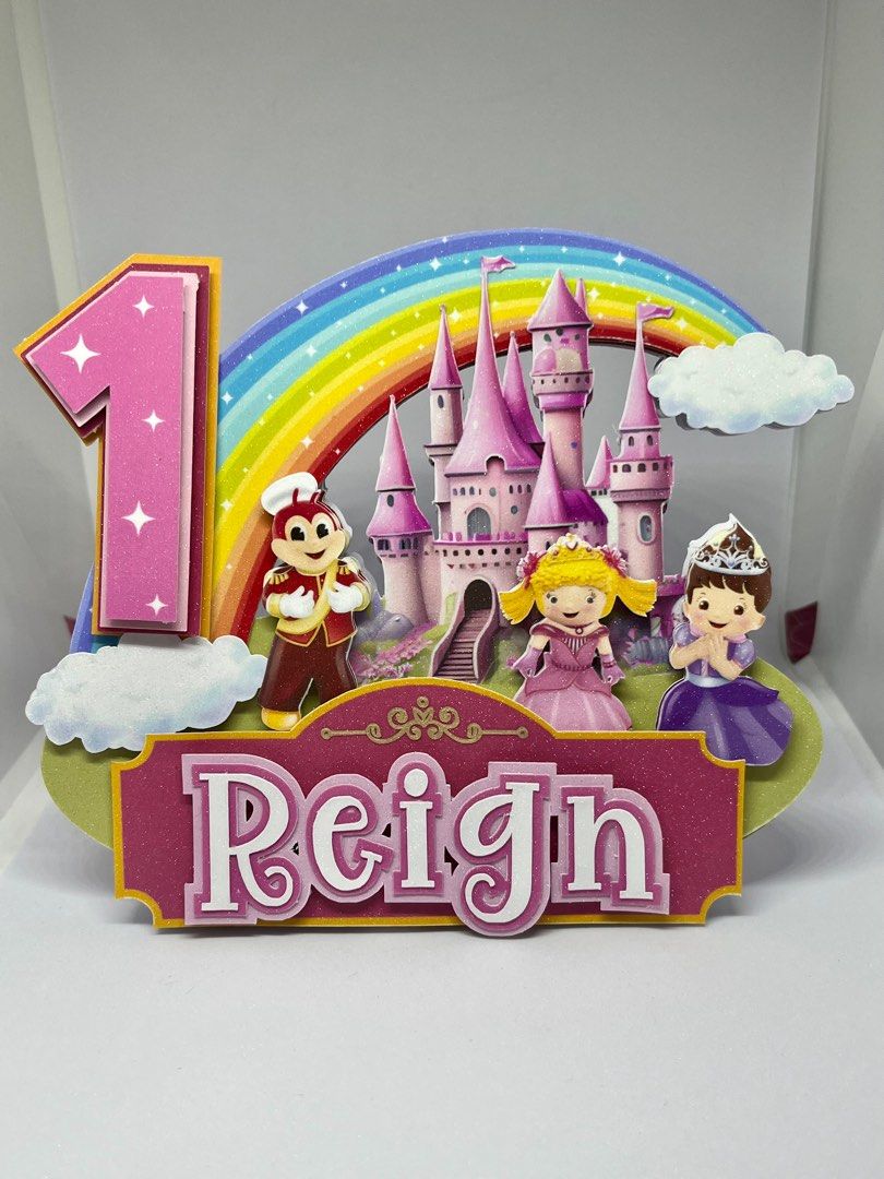 Jollibee Cake Topper (Fairytale Land) on Carousell