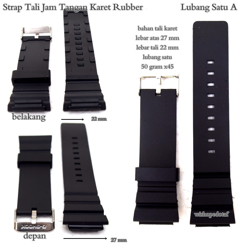 Kalep Jam Branded rubber Sport, Fesyen Pria, Jam Tangan di Carousell