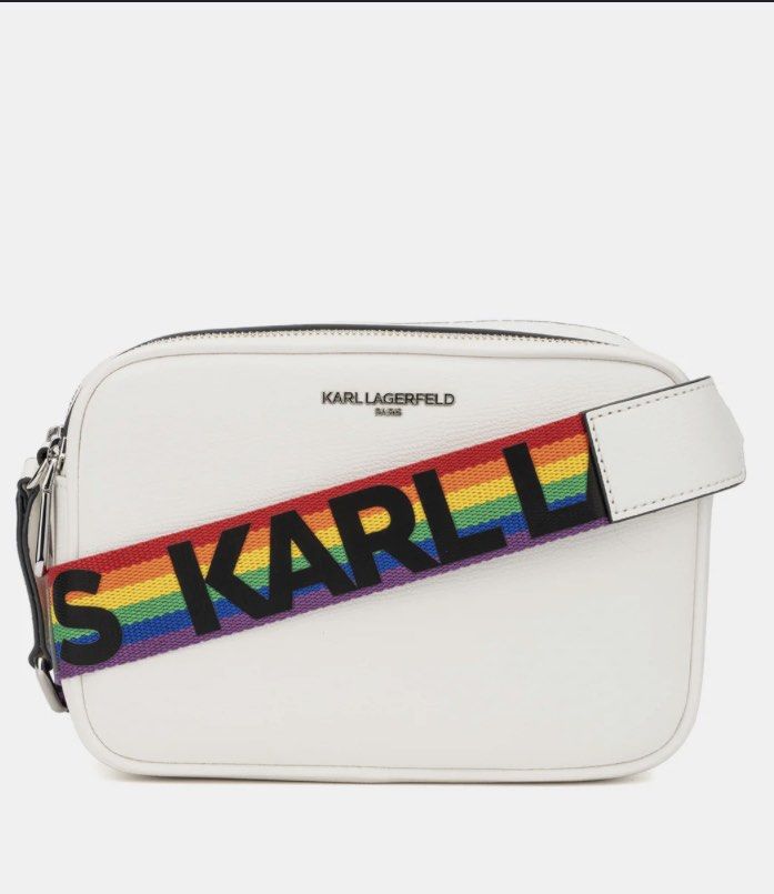 Karl Lagerfeld Rainbow bag, Luxury, Bags & Wallets on Carousell
