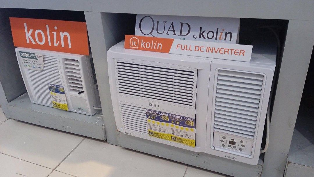KOLIN WINDOW TYPE INVERTER AIRCON, TV & Home Appliances, Air ...