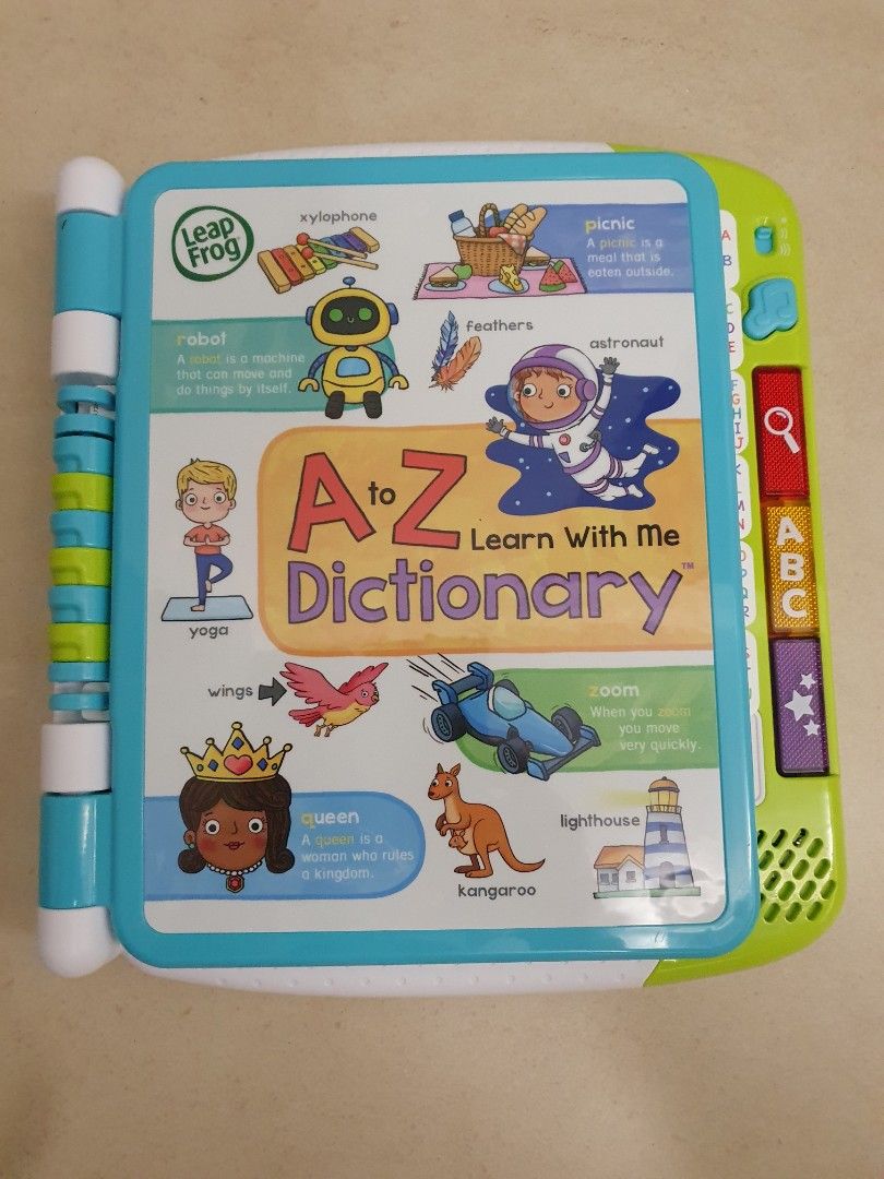 Leap Frog A-Z Dictionary, Babies & Kids, Infant Playtime on Carousell