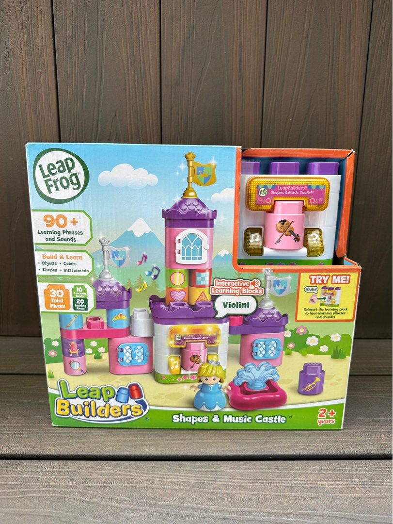 LeapFrog LeapBuilders Shapes & Music Castle, Hobbies & Toys, Toys ...