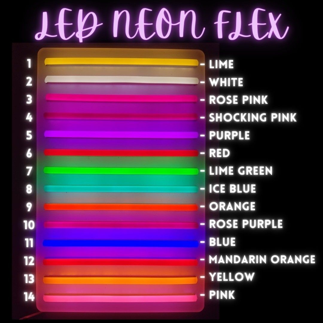 Led Neon Sign, Hobbies & Toys, Stationery & Craft, Other Stationery ...