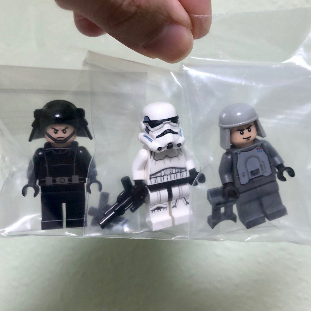 LEGO Star Wars Imperial Navy Trooper + Stormtrooper + Commander Bundle ...