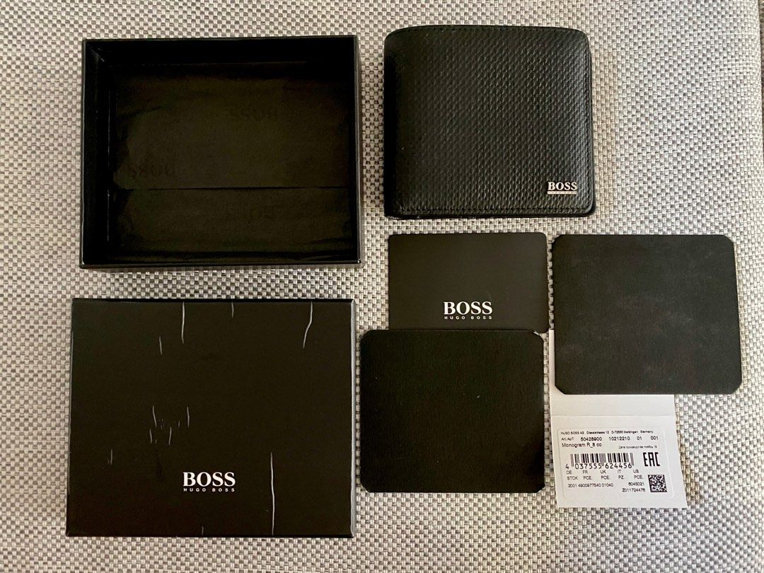 Lightly used Hugo Boss wallet full set, Men's Fashion, Watches ...