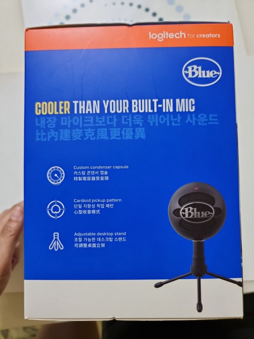 Logitech Snowball Ice Microphone, Computers & Tech, Office & Business ...