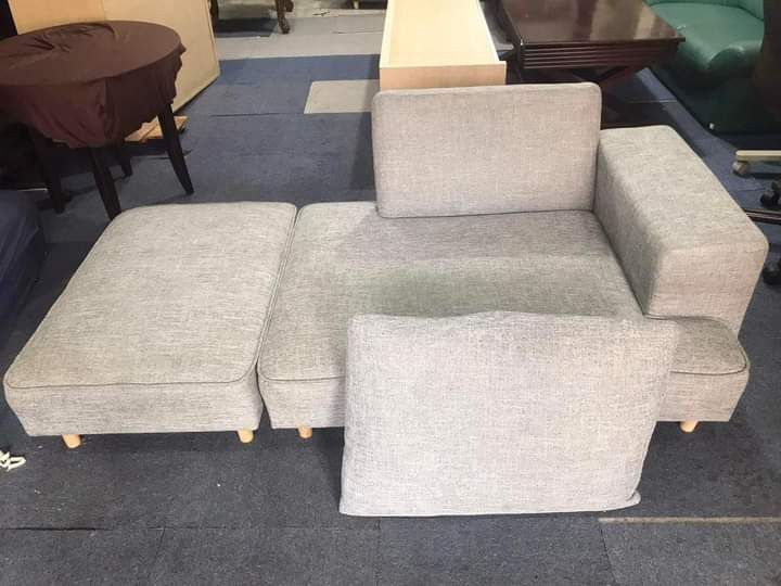 Low sofa set, Furniture & Home Living, Furniture, Sofas on Carousell