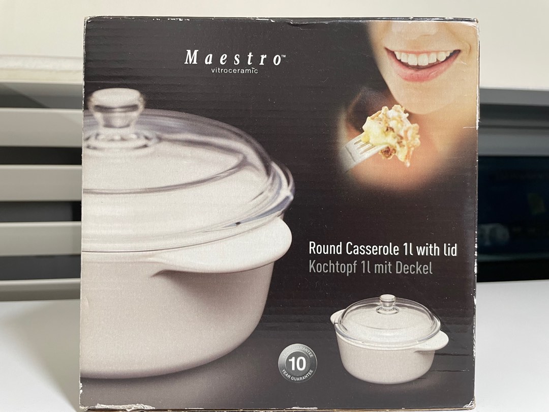 Maestro Pot - Round Casserole 1L, Furniture & Home Living, Kitchenware ...