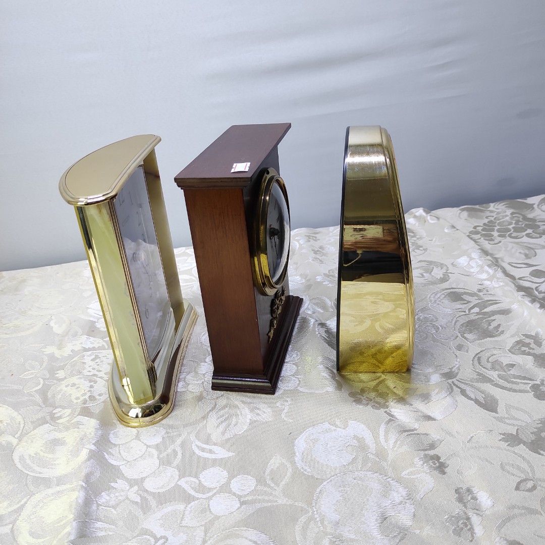 Mantel quartz clock Seiko Citizen Japan and W.Widdop England 8.5” 975 ...