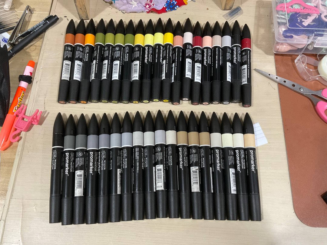 Markers - Winsor and Newton Promarkers on Carousell