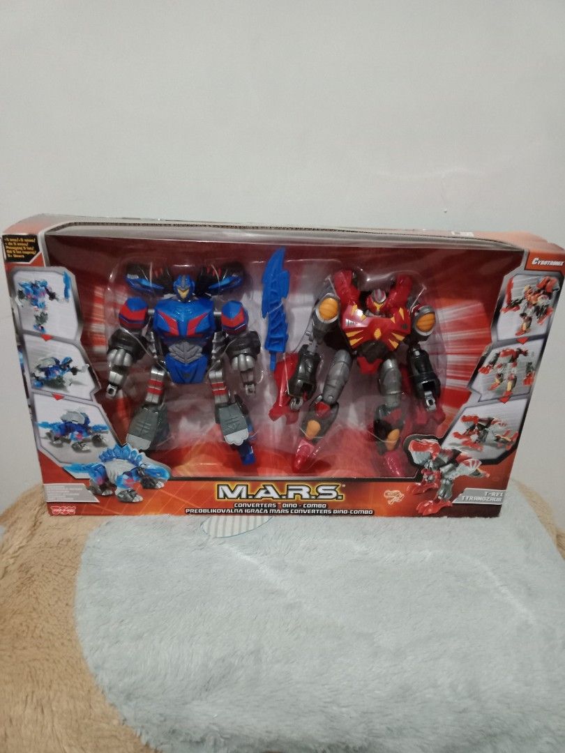 Mars Converter 2 in 1 robot dinosaur on Carousell