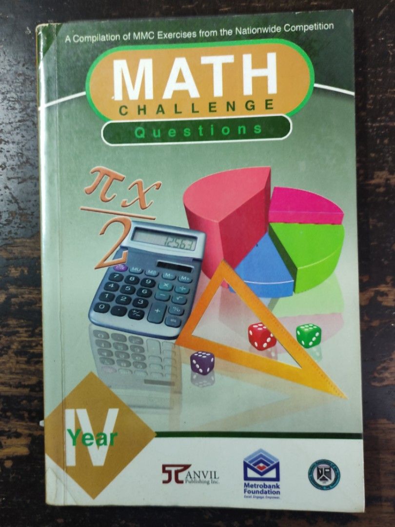 MATH CHALLENGE Questions, Hobbies & Toys, Books & Magazines, Textbooks ...