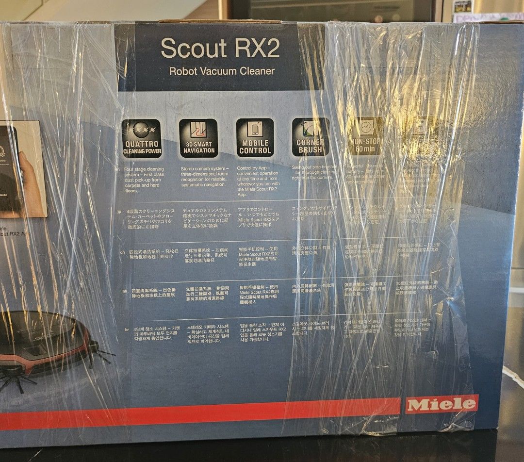 Miele RX2 vacumn robot, TV & Home Appliances, Vacuum Cleaner ...