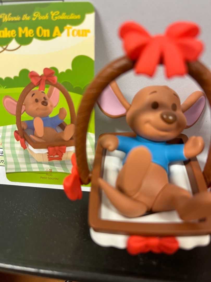 Miniso pooh-take me on a tour (kangrroo), Hobbies & Toys, Stationery ...