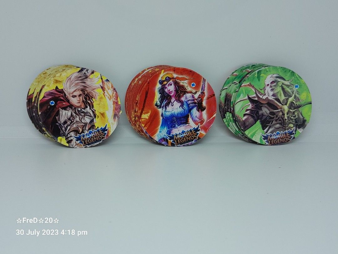 Mobile Legends Local Pogs (28pcs), Hobbies & Toys, Toys & Games on ...