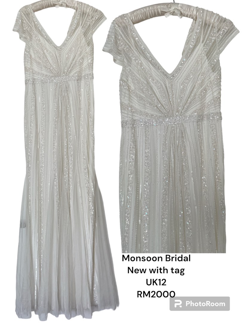 Monsoon Bridal, Women's Fashion, Dresses & Sets, Dresses on Carousell
