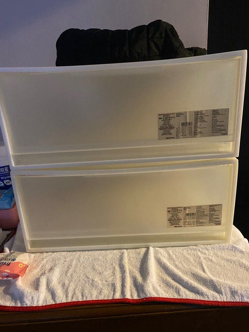 Muji drawers, Furniture & Home Living, Home Improvement & Organisation ...