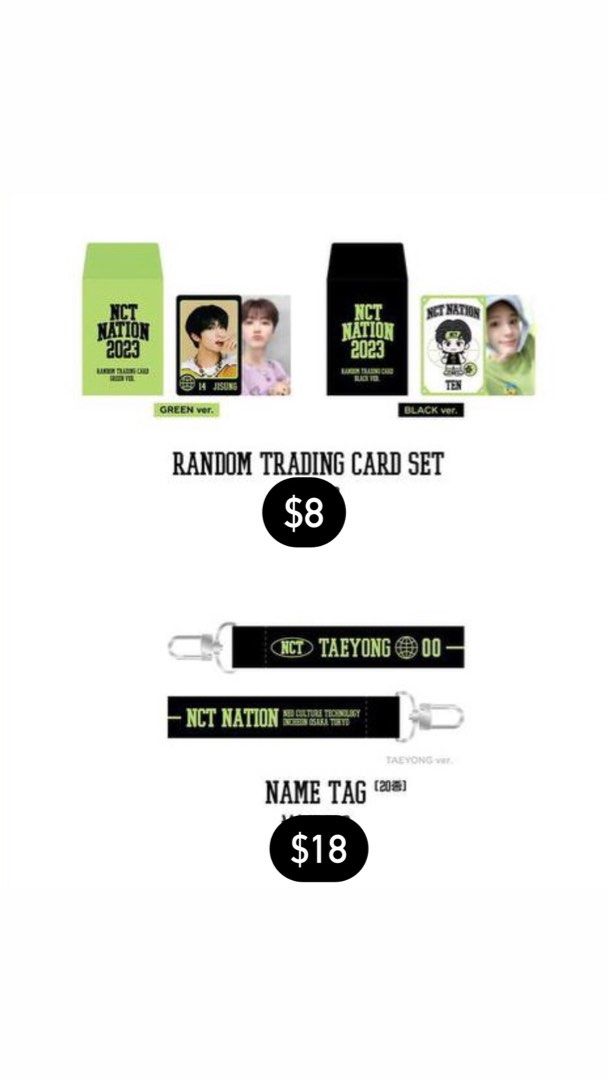 NCT NATION 2023 MERCHANDISE, Hobbies & Toys, Memorabilia & Collectibles ...