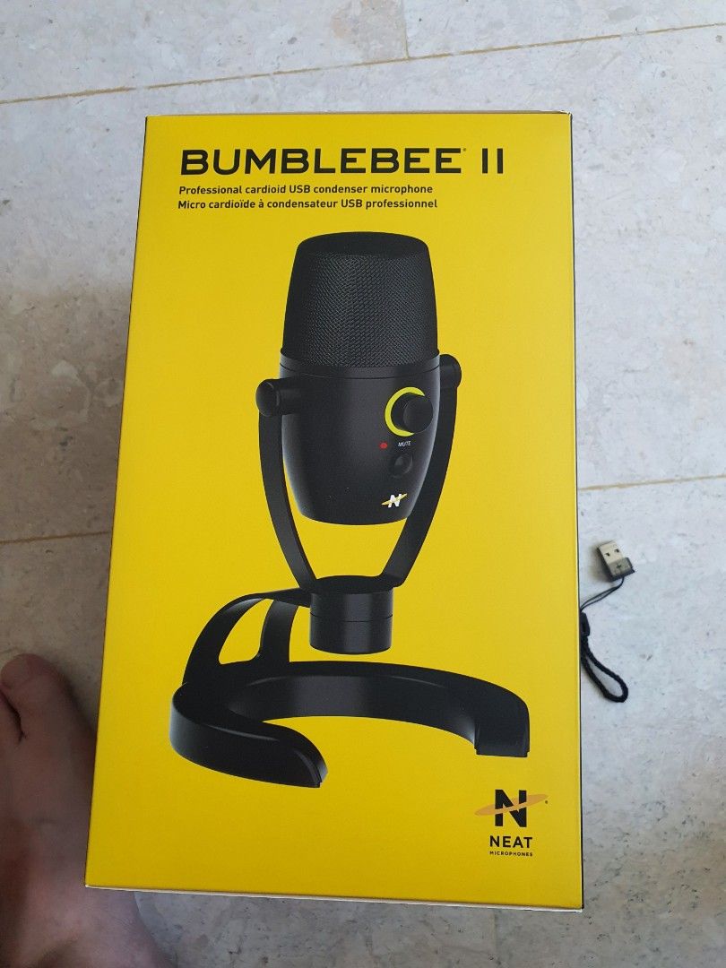 NEAT BUMBLEBEE 2 Professional Microphone, Audio, Microphones on Carousell