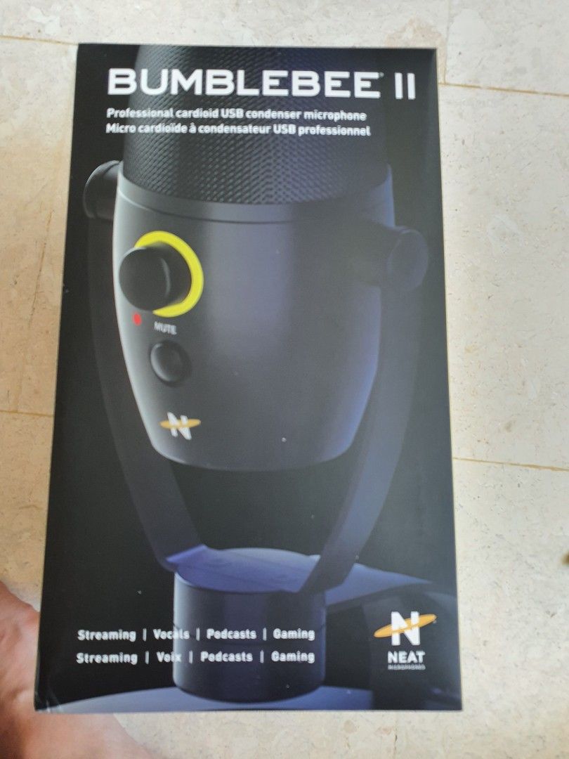 NEAT BUMBLEBEE 2 Professional Microphone, Audio, Microphones on Carousell