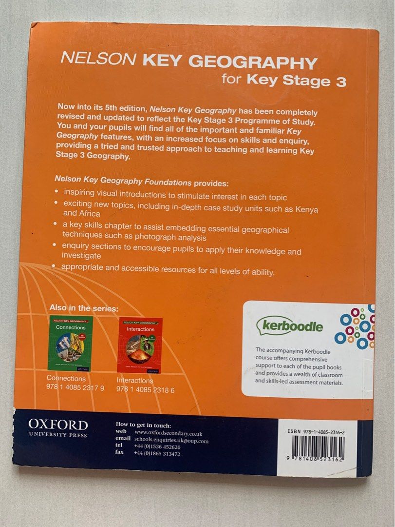 Nelson key Geography Foundations- 5th edition, Hobbies & Toys, Books & Magazines, Textbooks on ...