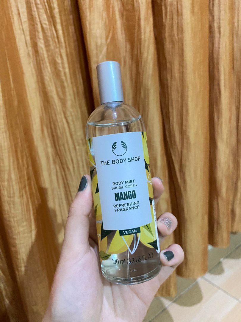 NEW The Body Shop Mango body mist, Kesehatan & Kecantikan, Parfum, Kuku ...