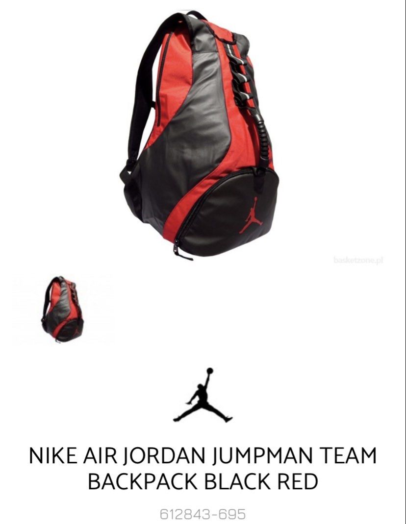 Nike Air Jordan - Jumpman Team Backpack 2-Way, Men's Fashion, Bags ...