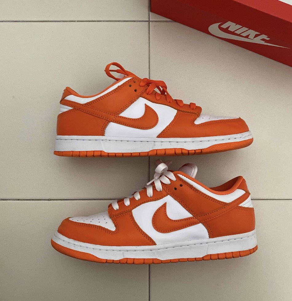 Nike Dunk Low Syracuse, Men's Fashion, Footwear, Sneakers on Carousell