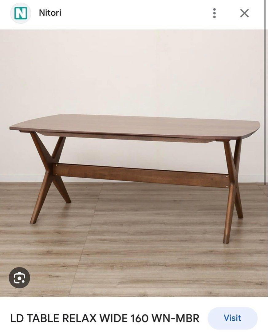 Nitori Dining table Japan surplus, Furniture & Home Living, Furniture ...
