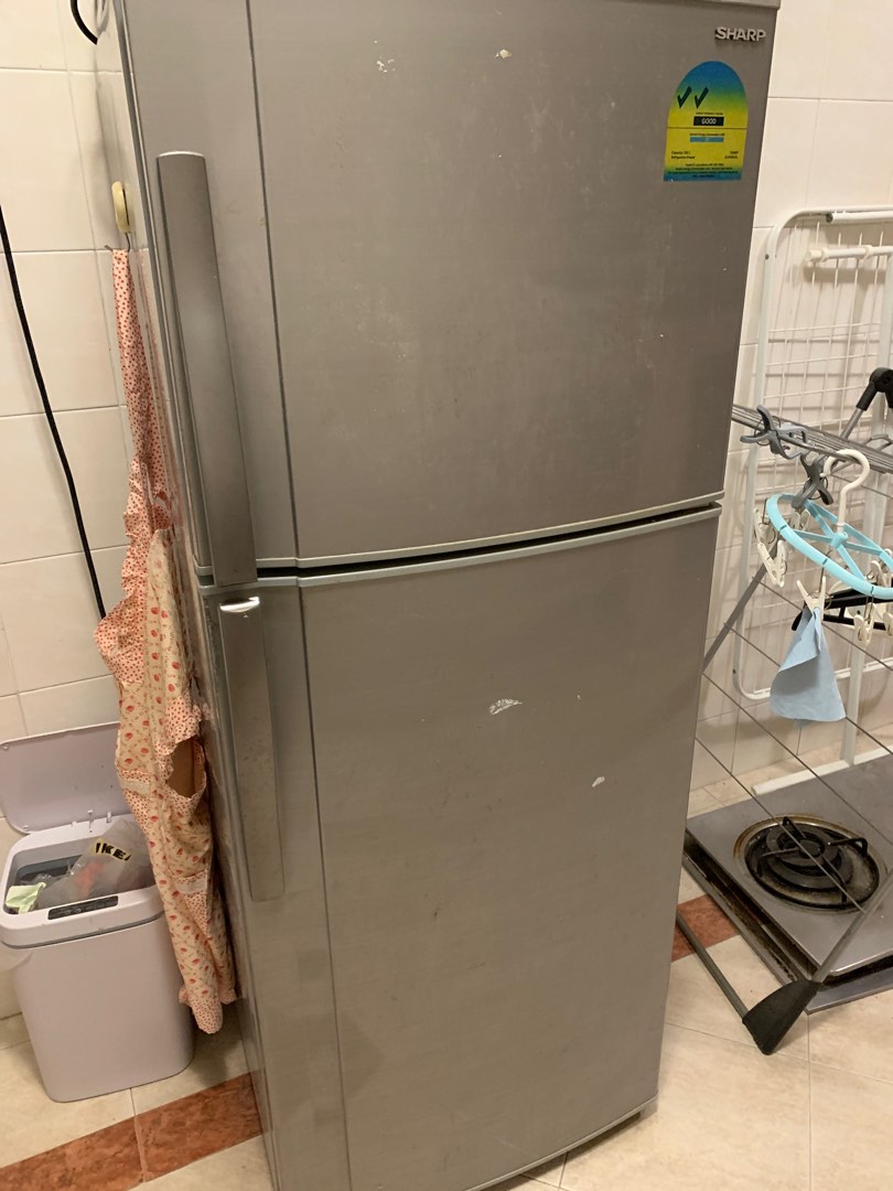 Sharp fridge but not too old , TV & Home Appliances, Kitchen Appliances ...