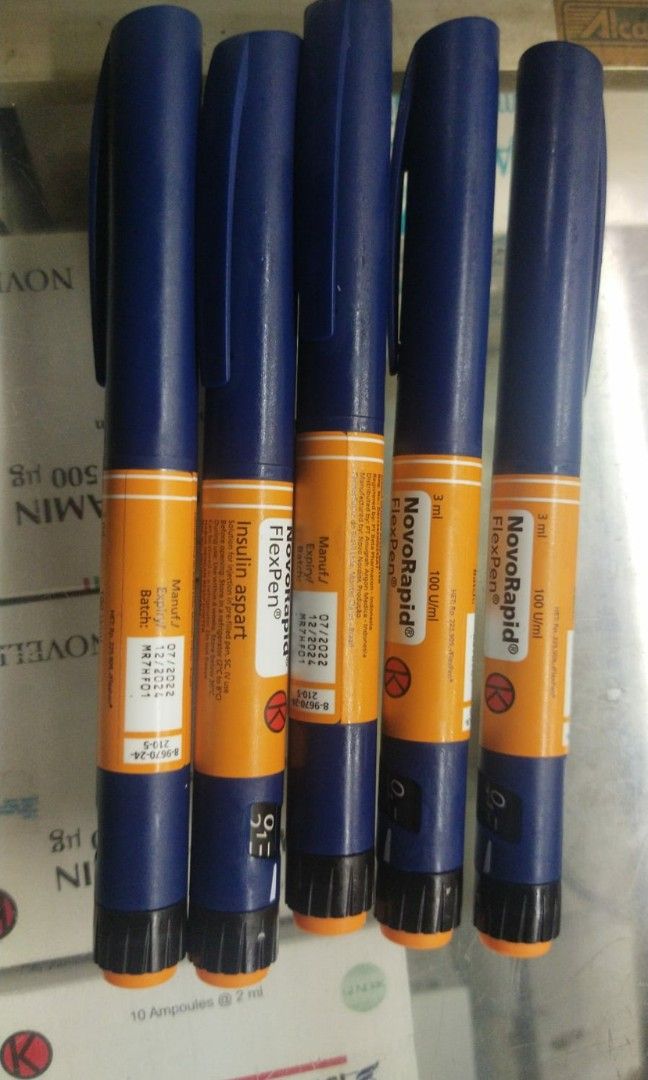 novorapid insulin, Kesehatan & Kecantikan, Kulit, Sabun & Tubuh di ...