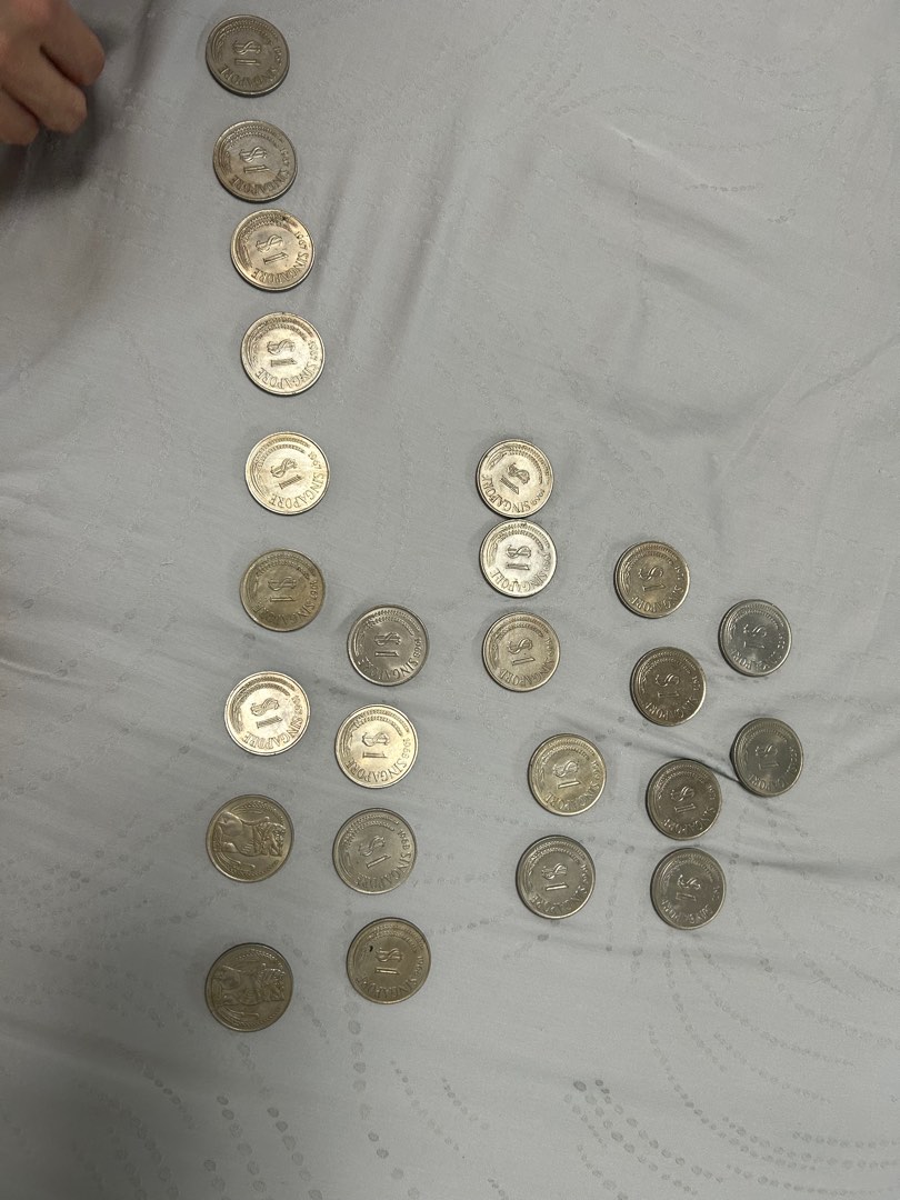 Old $1 coins Singapore (at), Hobbies & Toys, Memorabilia & Collectibles ...