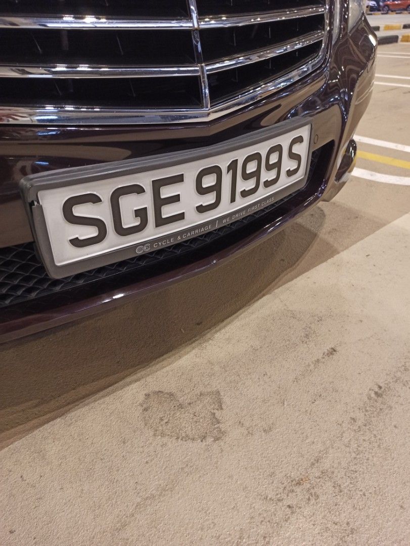 Old bidded car number for sale, Car Accessories, Car Plates on Carousell