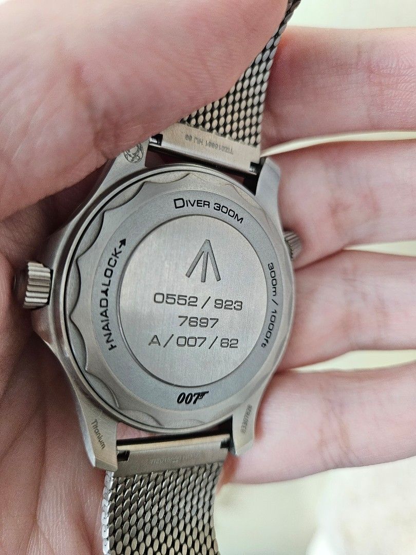 Omega seamaster NTTD milanese strap, Luxury, Watches on Carousell