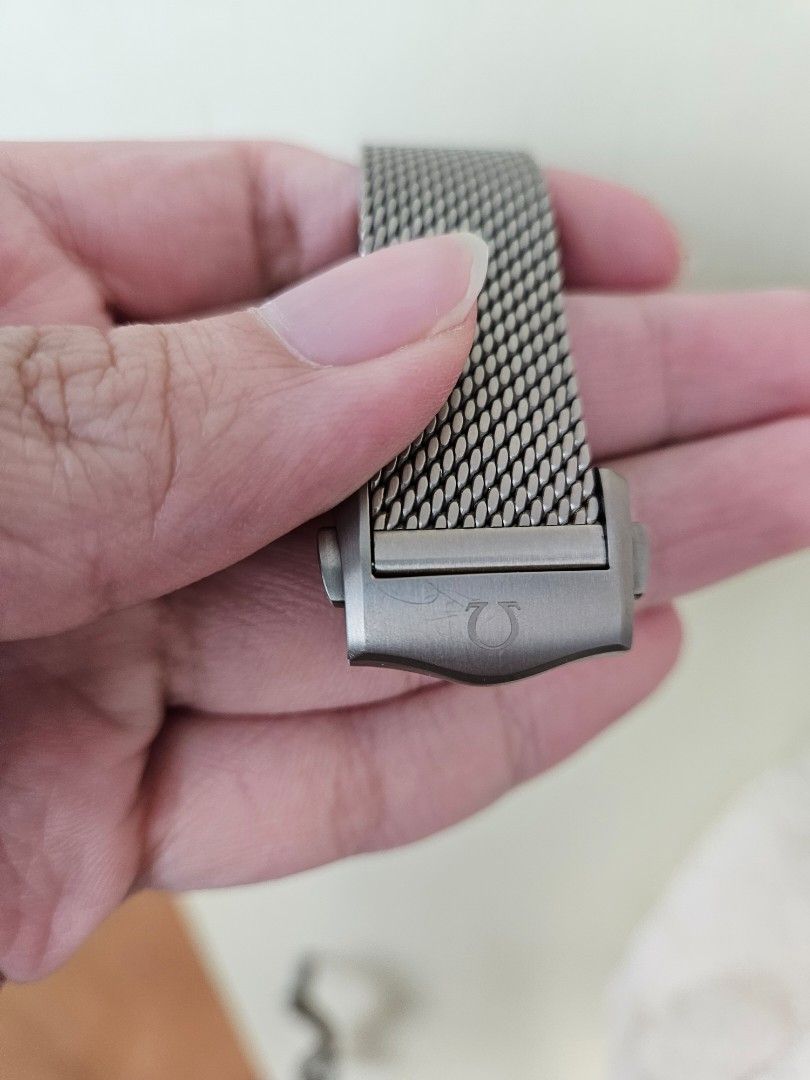 Omega seamaster NTTD milanese strap, Luxury, Watches on Carousell