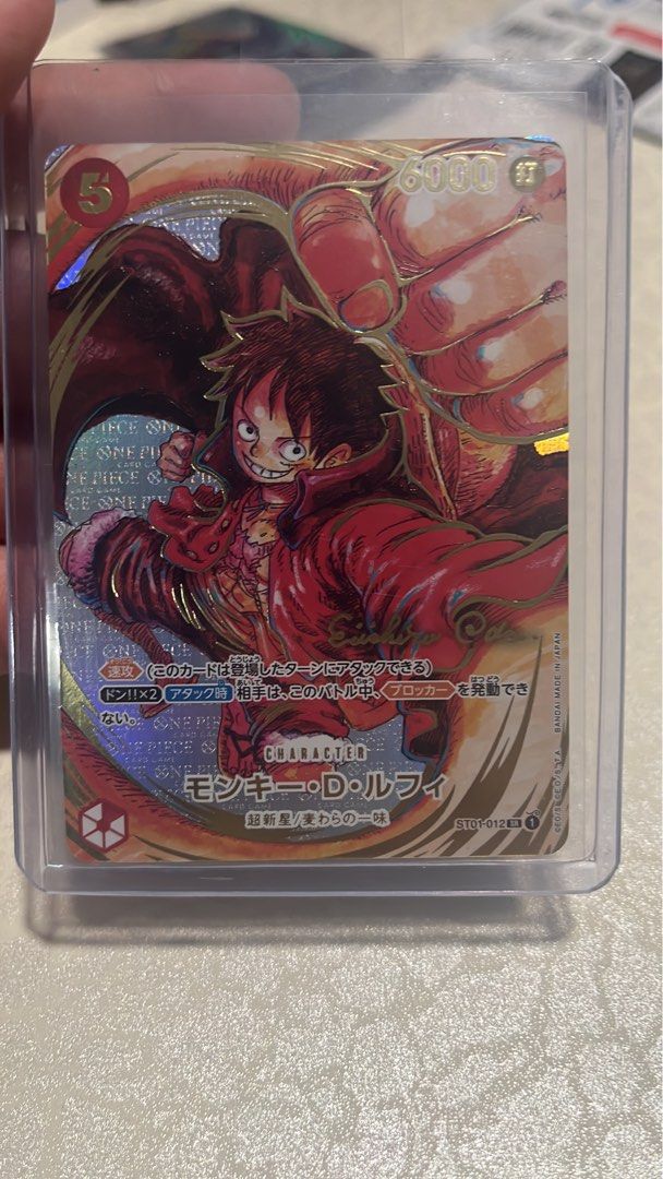 One piece luffy oda sign, Hobbies & Toys, Toys & Games on Carousell