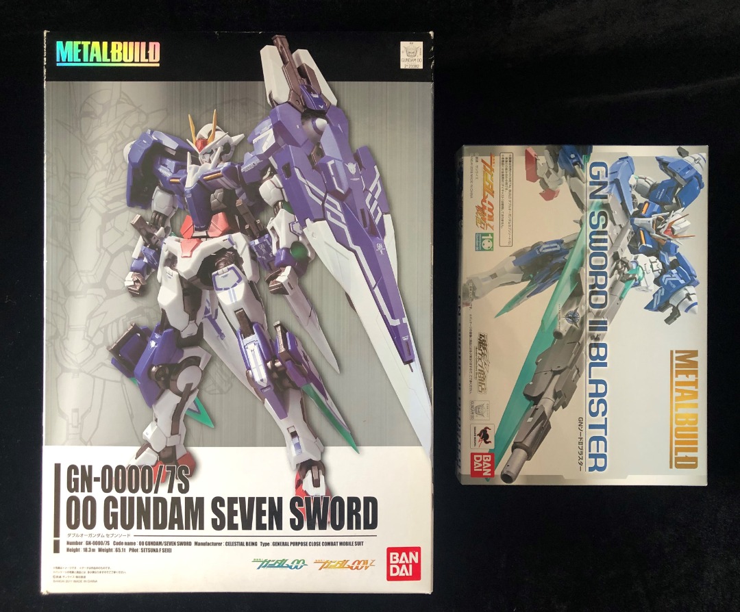 [Price Adjusted] [Opened Box] [Set] Bandai Metal Build 00 Gundam Seven ...