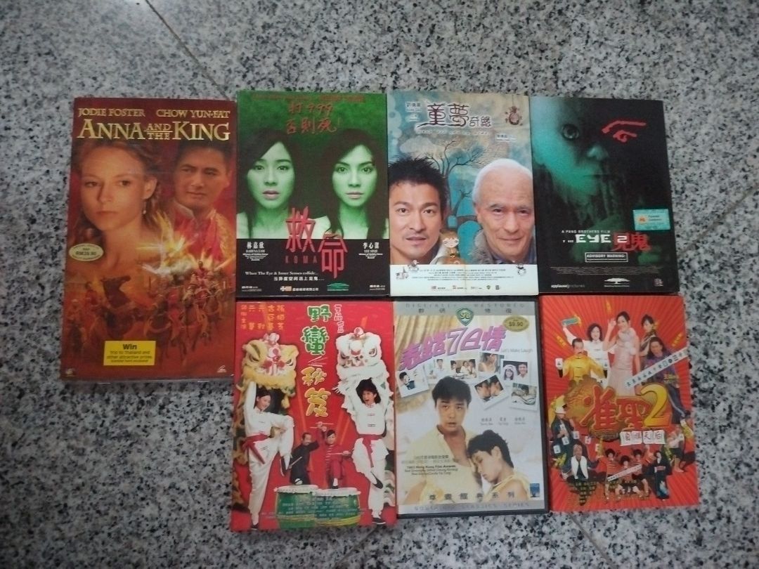 Original movies vcds each item $2.50, Hobbies & Toys, Music & Media, CDs & DVDs on Carousell