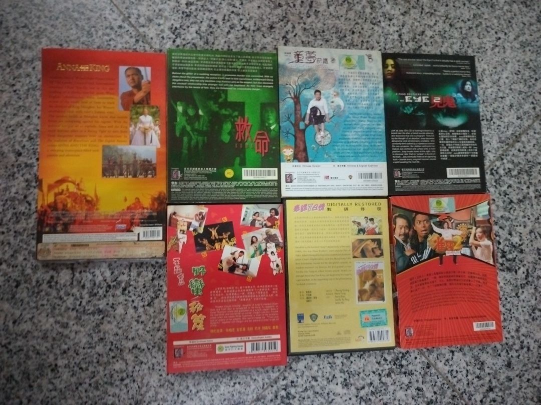 Original movies vcds each item $2.50, Hobbies & Toys, Music & Media, CDs & DVDs on Carousell
