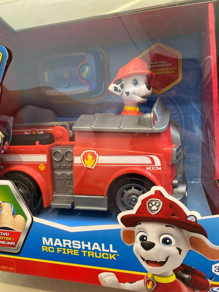 PAW Petrol Marshall Remote Control Fire Truck, Babies & Kids, Infant ...