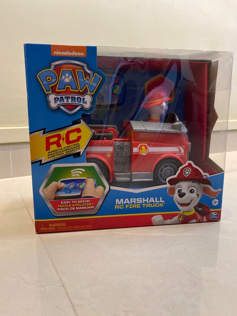 PAW Petrol Marshall Remote Control Fire Truck, Babies & Kids, Infant ...