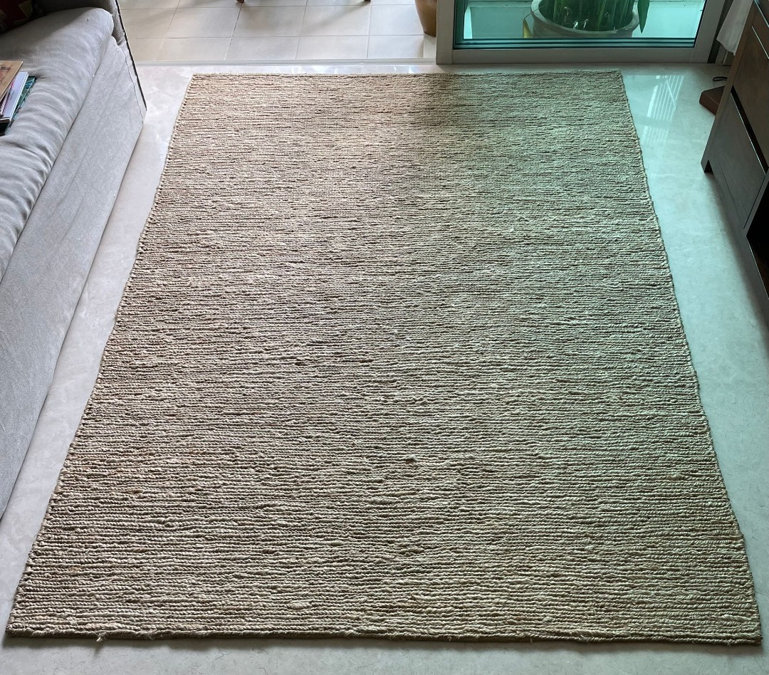 Perfect natural jute rug from HOOGA, Furniture & Home Living, Home ...