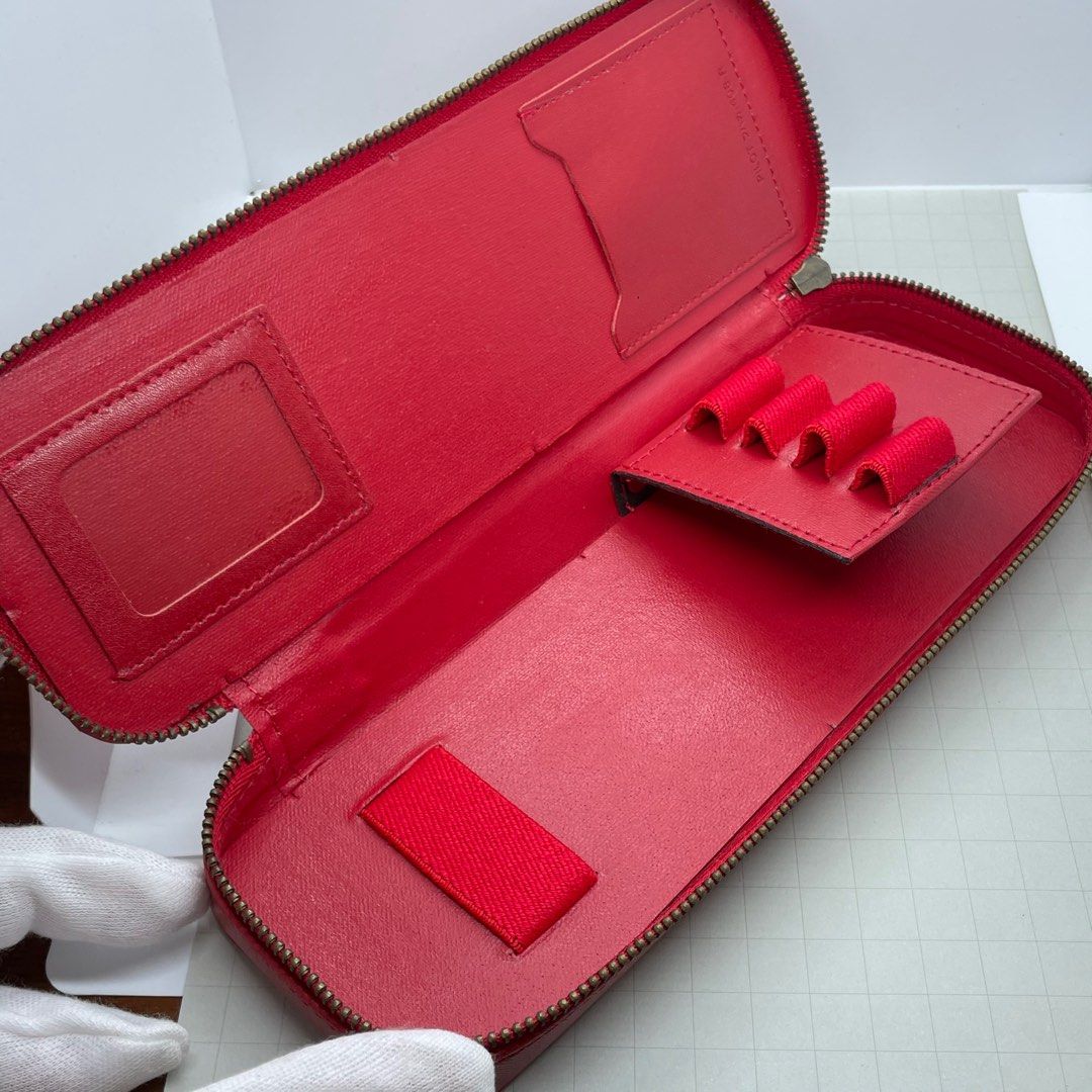 Pilot pen case made in Japan leather, Women's Fashion, Bags & Wallets ...