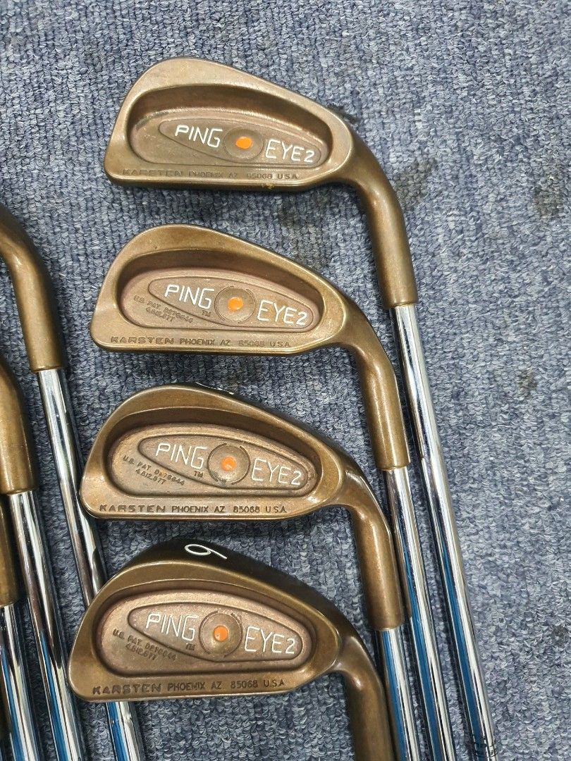 Ping Eye 2 Copper Iron Set, Sports Equipment, Sports & Games, Golf on Carousell