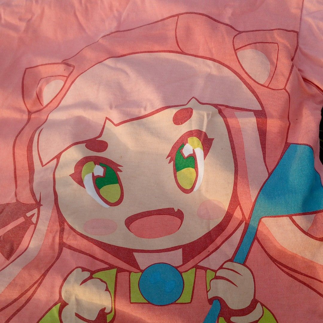2yk pink anime kawaii graphic shirt bby tee on Carousell