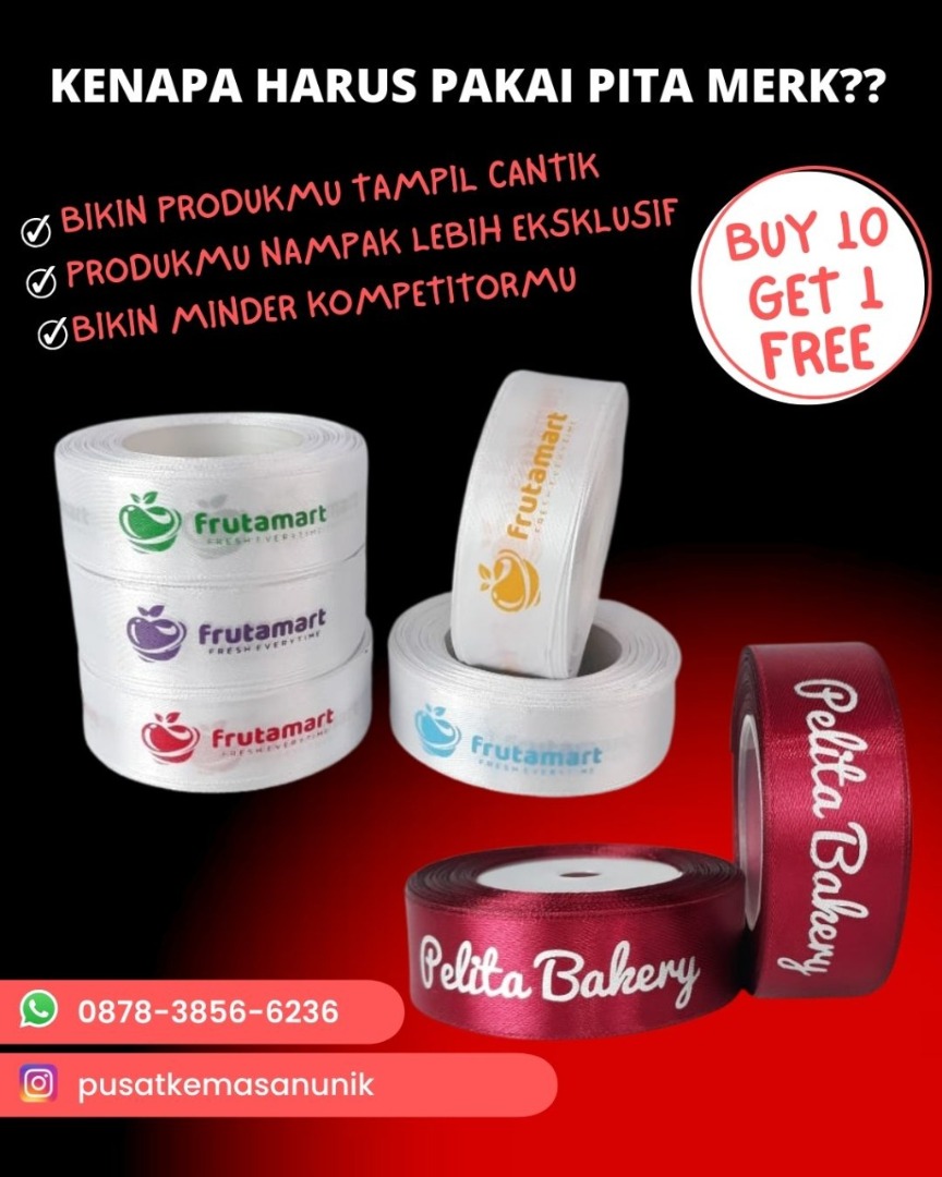Pita - Label - Timika 0878 3856 6236 Pusat Kemasan Unik, Jasa, Lainnya ...